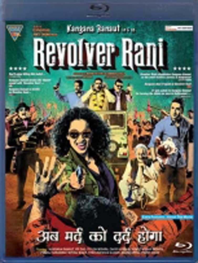Revolver Rani Hindi Blu Ray Starring Kangana Ranaut, Vir Das(Bollywood ...