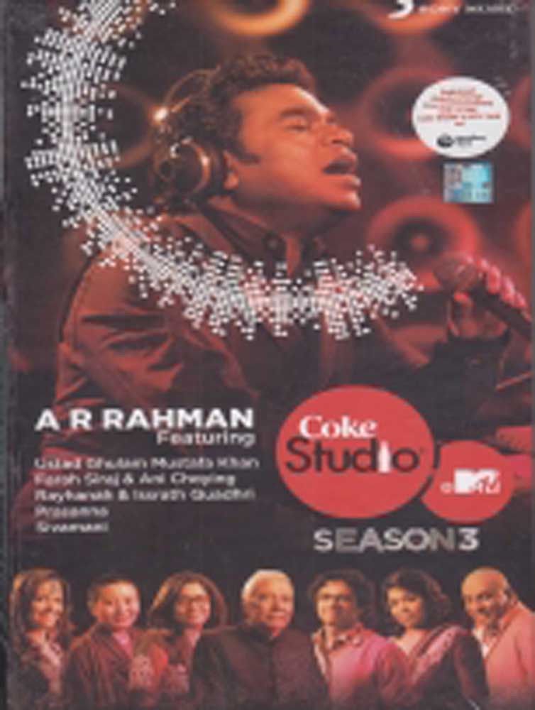 Coke Studio @ MTV Season 3 - A. R. Rahman (CD + DVD)(Indian/Movie/Film ...