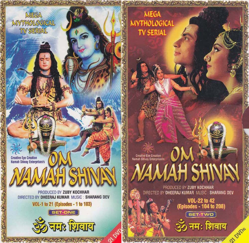 Om Namah Shivay Hindi Dvd Complete Set (Devotional/TV Series/Serail)