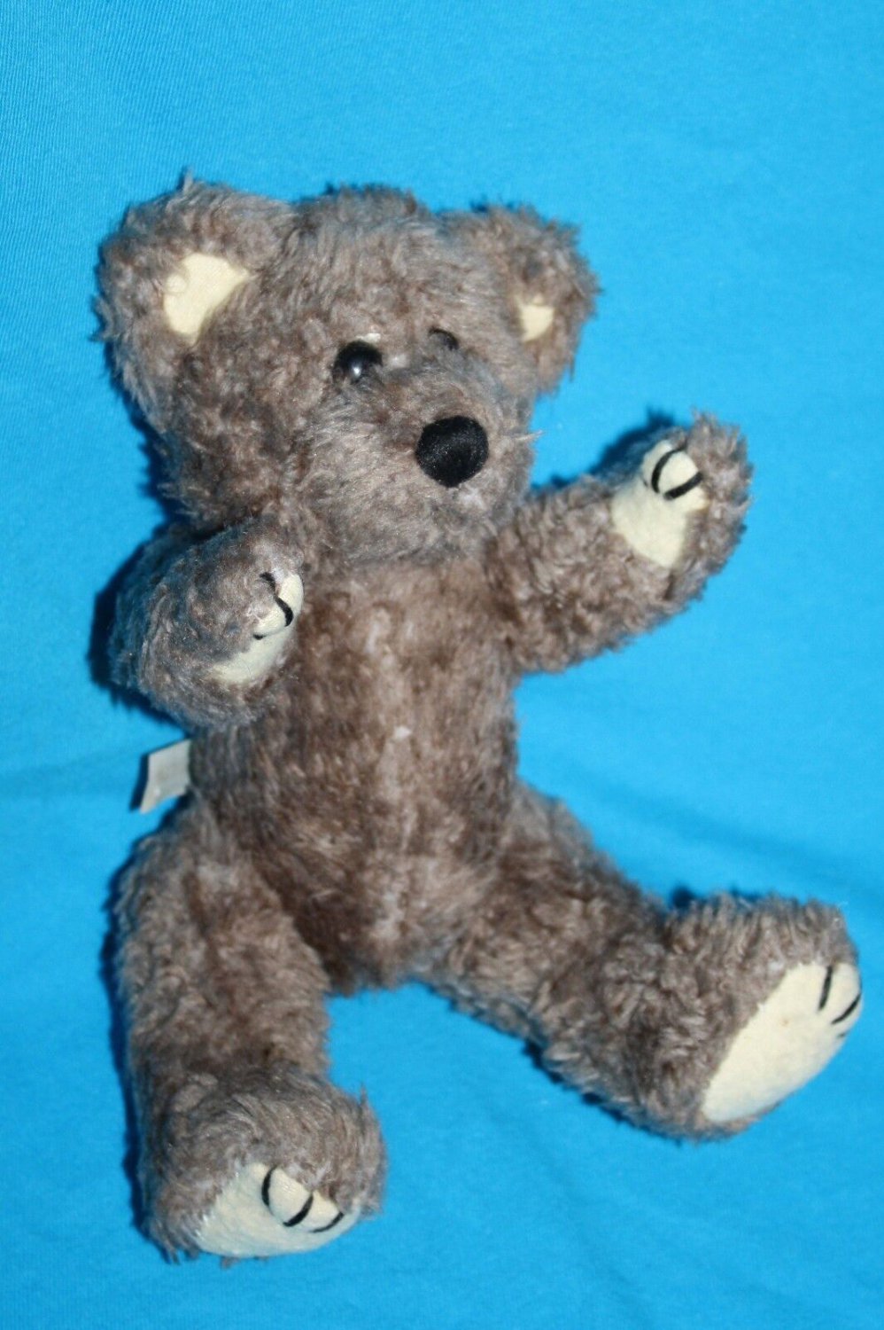 Hugfun Brown Teddy Bear 8" Plush Soft Toy Stuffed Animal Jointed 1998 ...