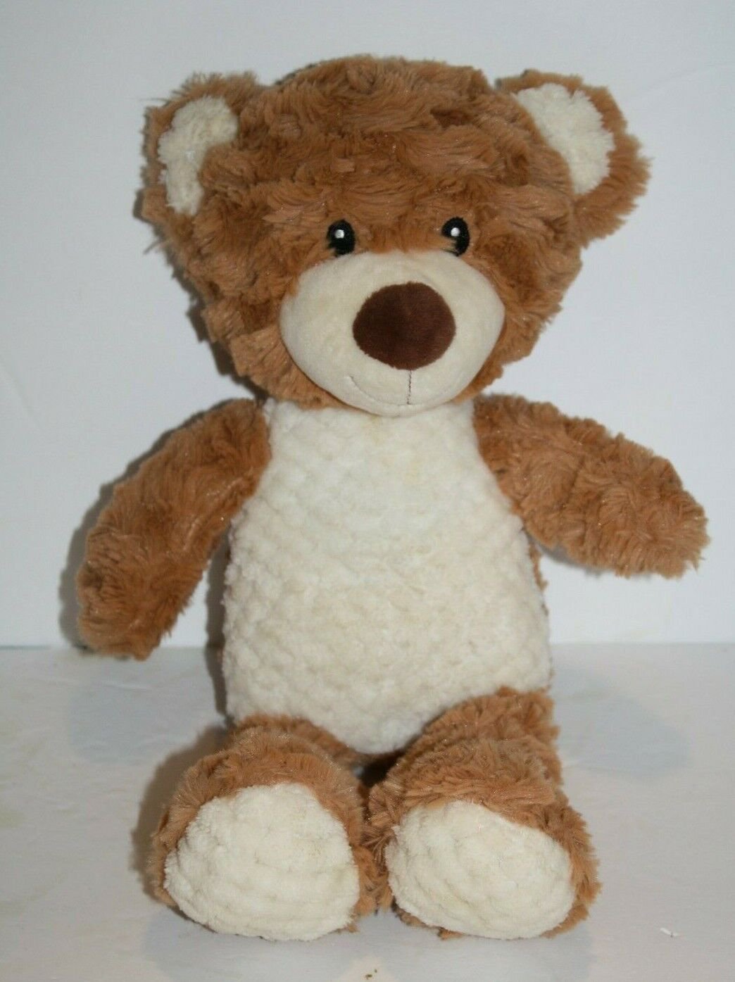 Spark Create Imagine Teddy Bear Rattle Crinkle Brown Cream Plush 15 ... Spark Create Imagine Teddy Bear Rattle Crinkle Brown Cream Plush 15 ...