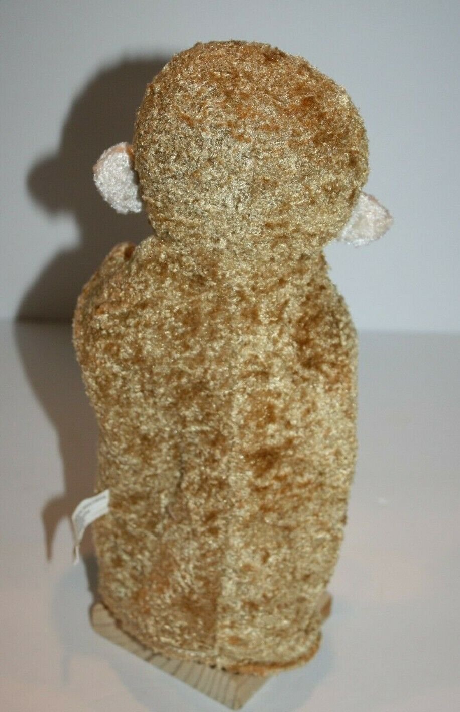 Dollar Tree Monkey Hand Puppet Beige Cream Plush 11" Stuffed Doll Tan ...