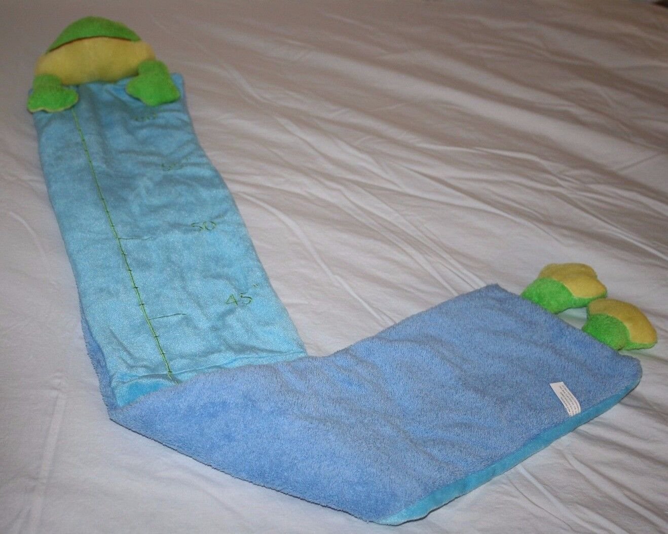 Goffa Frog 5 Feet Tall Childs Growth Chart Plush Soft Wall Hanging Baby ...