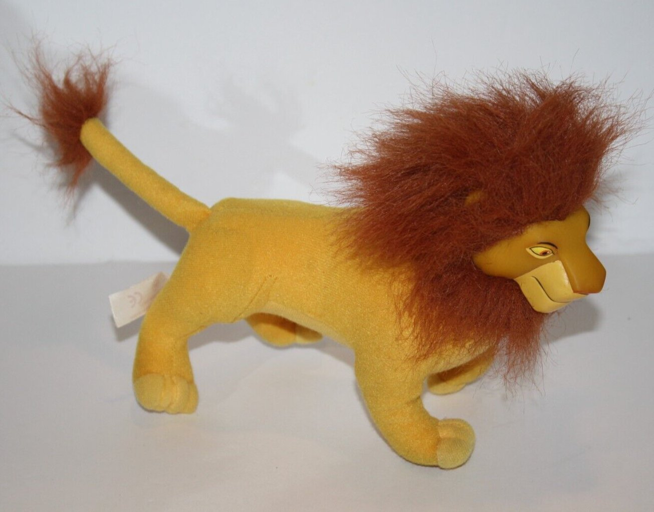 Disney Lion King Simba Adult Mini 7" Plush Vinyl Face Soft Toy Applause ...