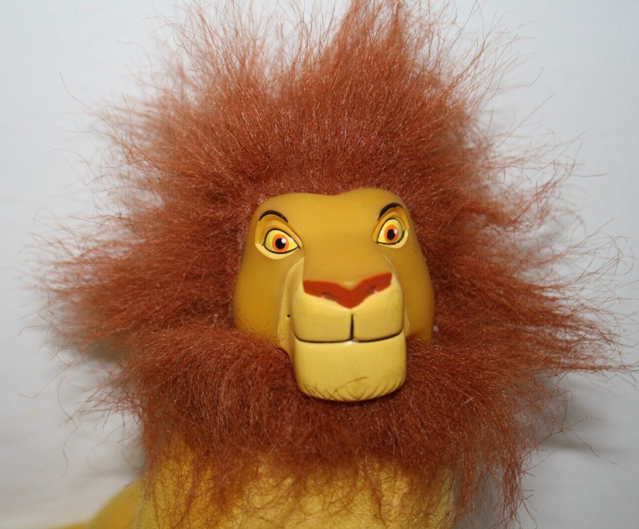 Disney Lion King Simba Adult Mini 7 Plush Vinyl Face Soft Toy Applause 41699