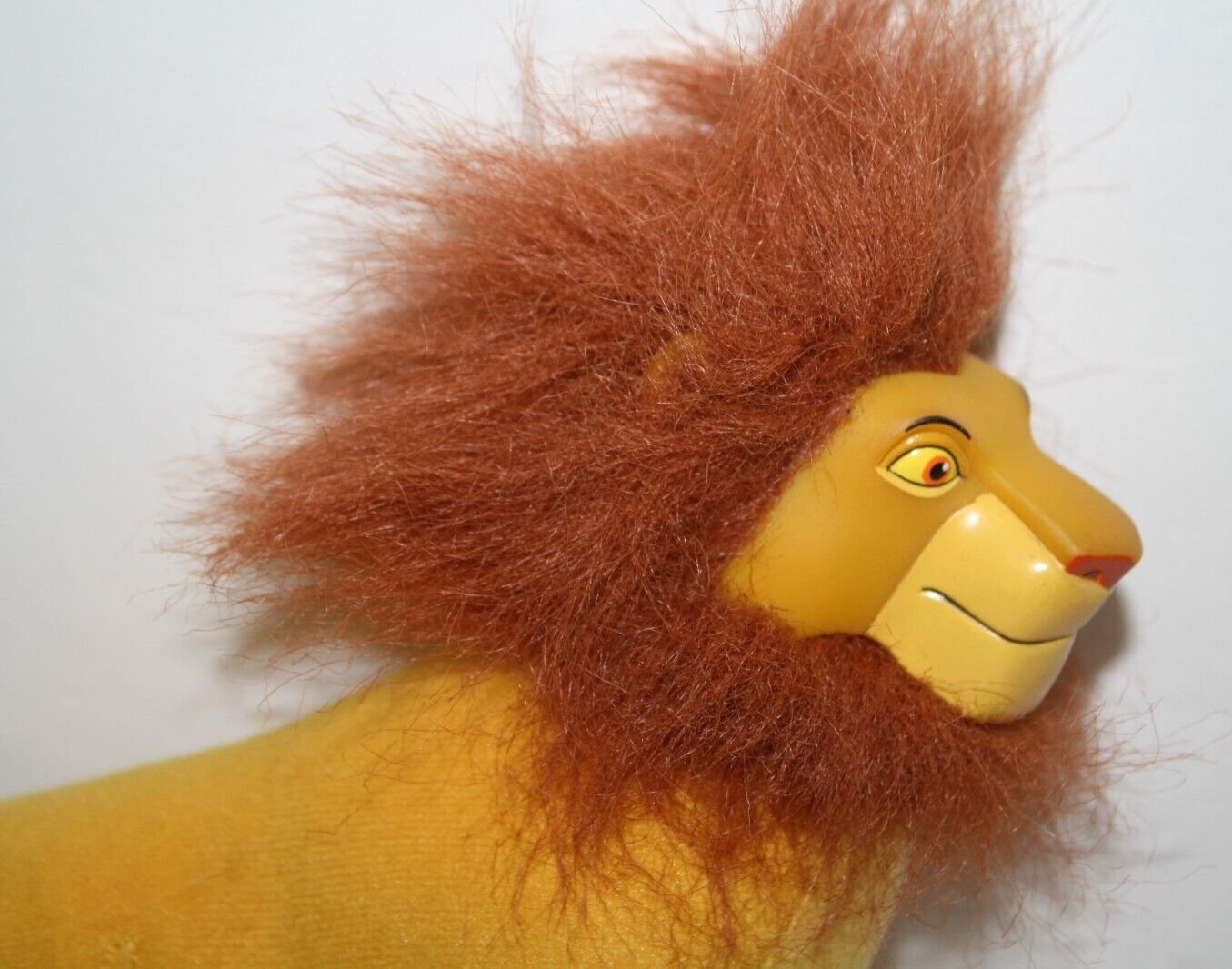 Disney Lion King Simba Adult Mini 7 Plush Vinyl Face Soft Toy Applause 41699