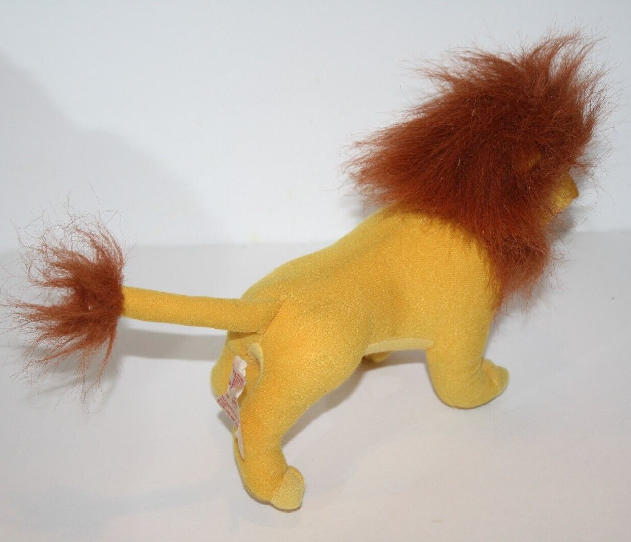 Disney Lion King Simba Adult Mini 7 Plush Vinyl Face Soft Toy Applause 41699