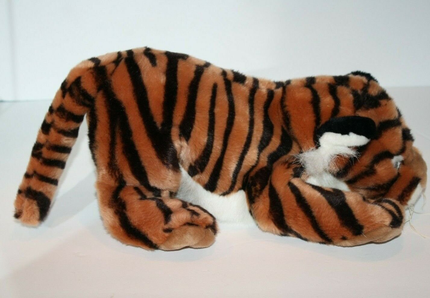 Aurora Plush Full Body Tiger Puppet 14" Cuddly Stuffed Animal Wild Cat ...