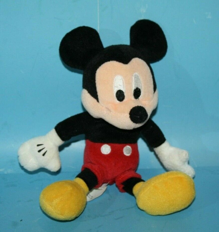 Disney Mickey Mouse Mini Bean Bag Plush Small 7" Stuffed Animal Dream ...