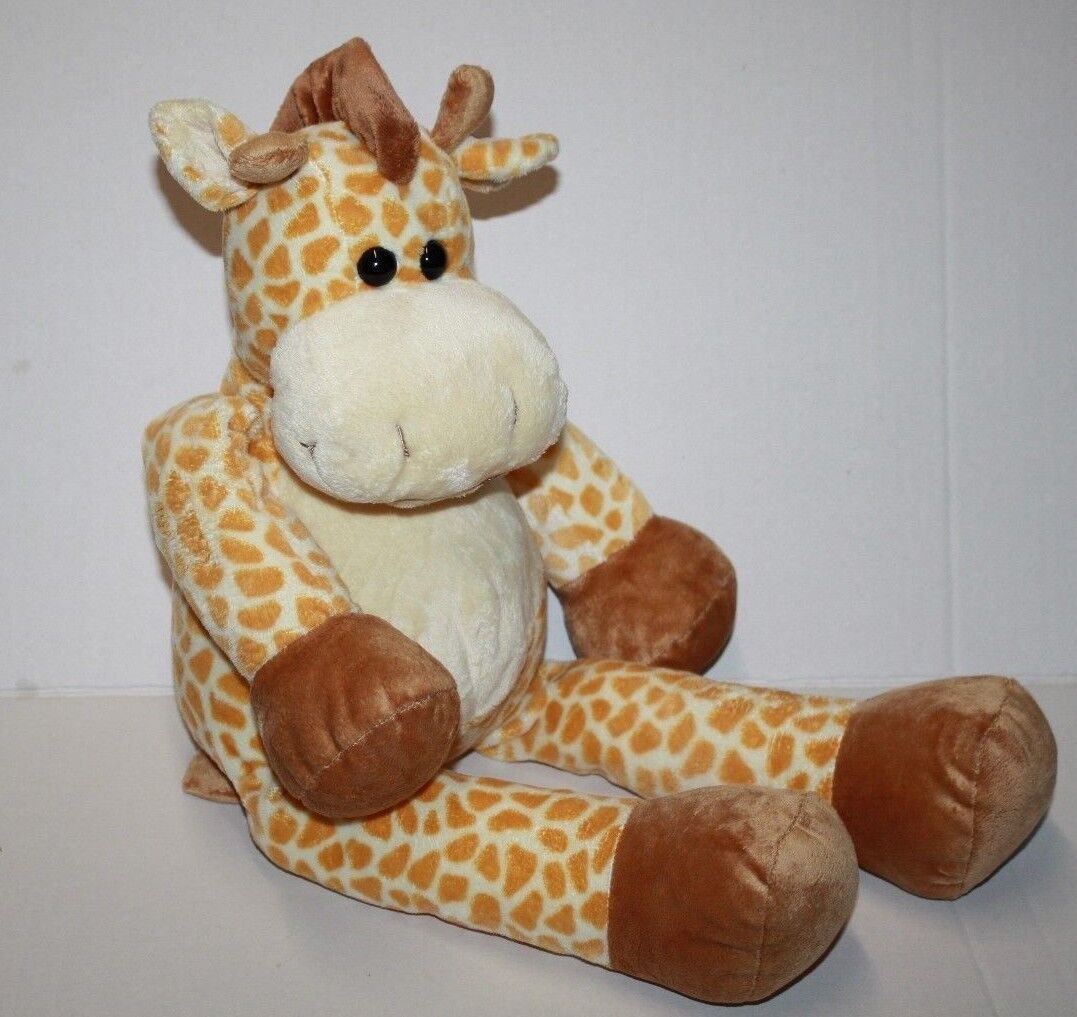 Giraffe Long Legs Brown Feet Soft Plush 18" Wholesale Merchandise ...