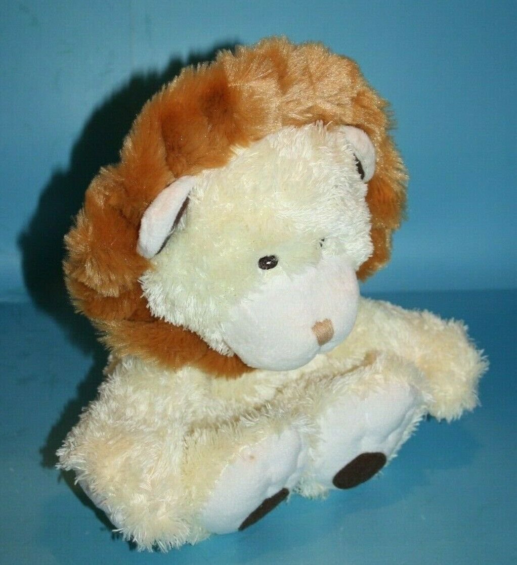 Costco Lion Yellow Cream Plush Soft Baby Toy Little Miracles Stuffed ...