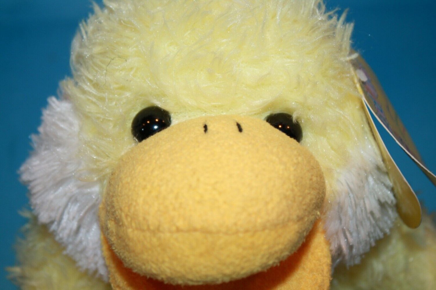 Fiesta Stuffed Animal Easter Duck Hand Puppet 9" Soft Toy Yellow Plush ...