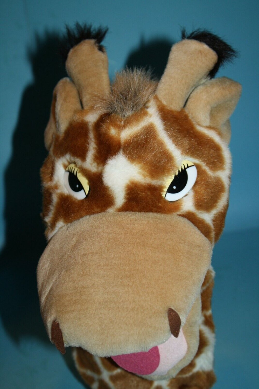 Aurora Giraffe Hand Puppet 11" Stuffed Animal Plush Zoo Soft Toy ...