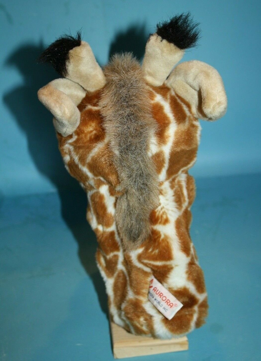 Aurora Giraffe Hand Puppet 11" Stuffed Animal Plush Zoo Soft Toy ...
