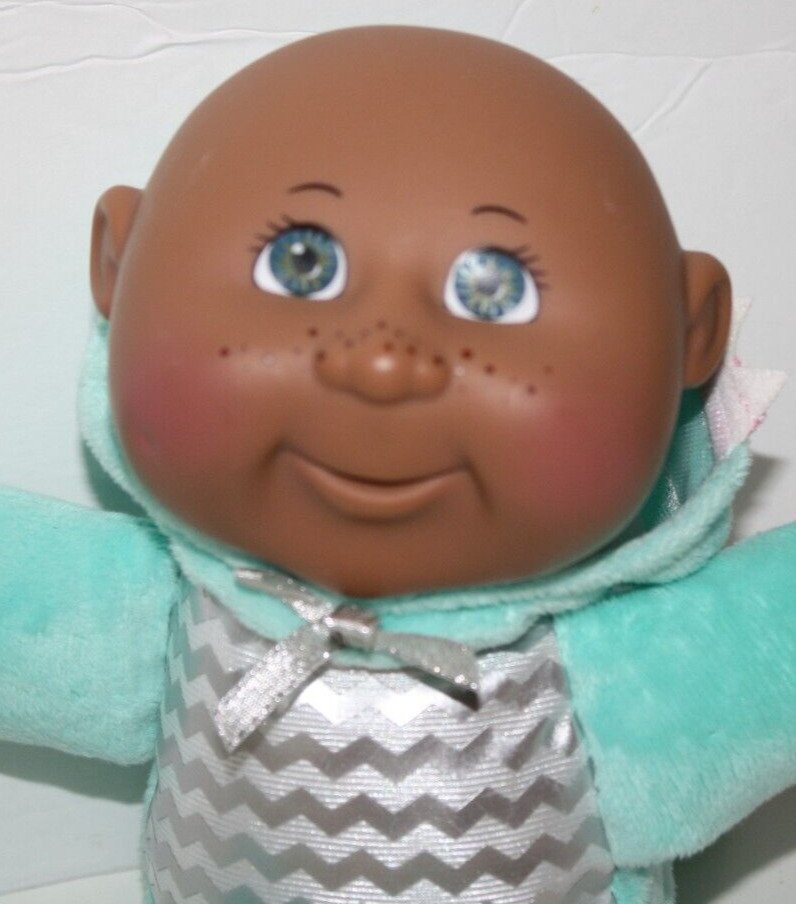 Cabbage Patch Kids Cuties Cleo Shark 10" Exotic Friends Blue Green Hood ...