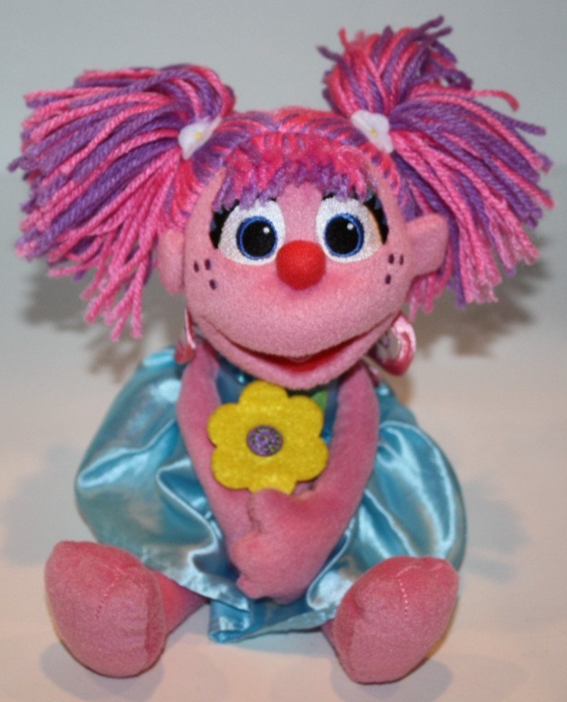Sesame Street Abby Cadabby 10" GUND Stuffed Animal Fairy Plush Doll Toy 302721