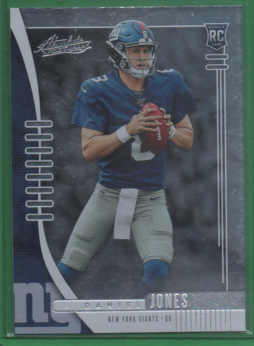 2019 Panini Absolute Daniel Jones Rookie RC Giants