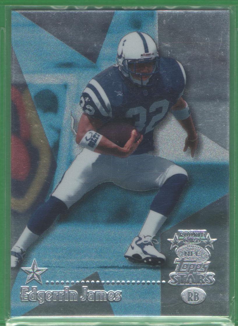 1999 Edgerrin James 7 Card Rookie RC Lot Colts Cardinals Seahawks
