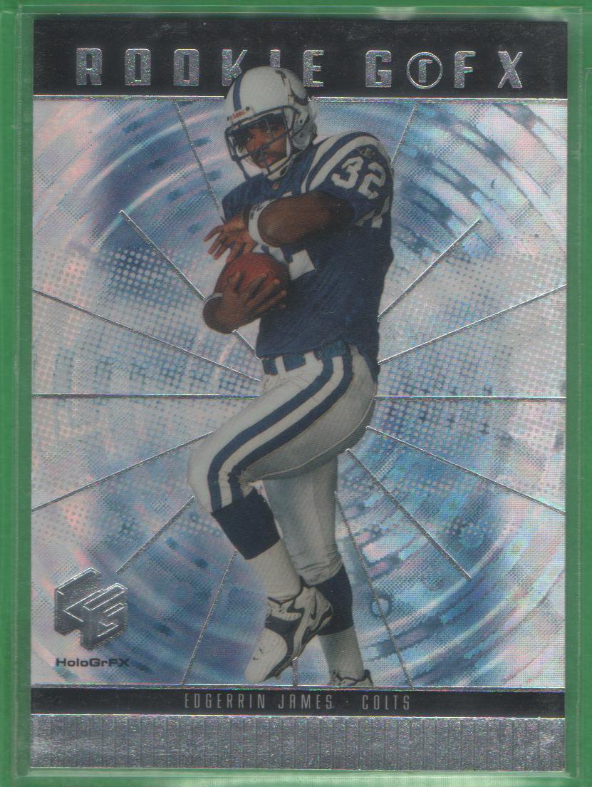 1999 Edgerrin James 7 Card Rookie RC Lot Colts Cardinals Seahawks
