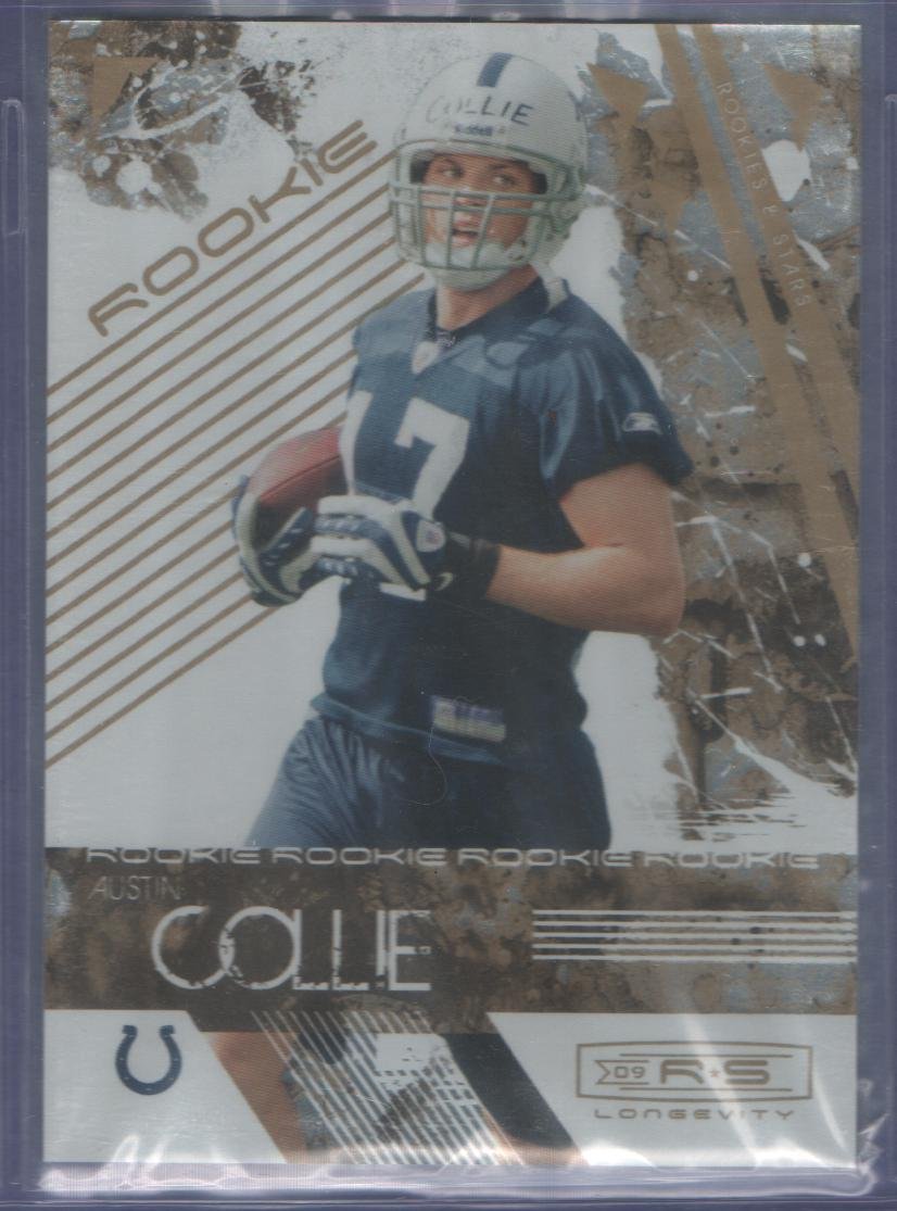 2009 Panini Rookies & Stars Austin Collie Longevity Rookie RC 477/999 ...