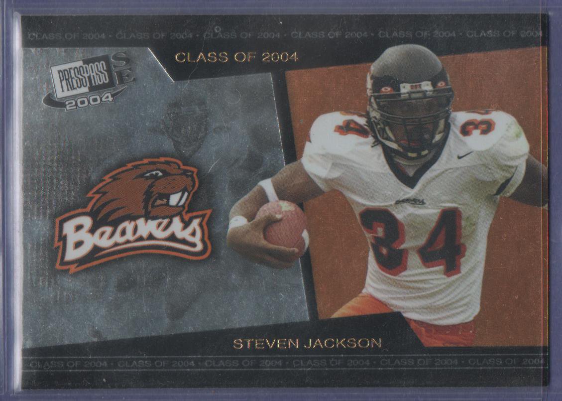 2004 Press Pass Steven Jackson Class of 2004 Rookie RC Insert Rams ...