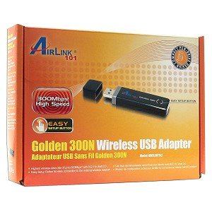 AirLink 101 AWLL6077v2 300Mbps 802.11n Wireless LAN USB 2.0 Adapter