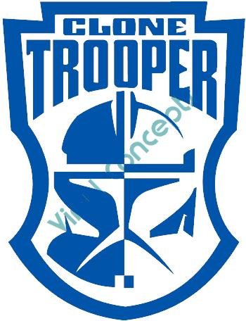 Clone Trooper Badge Star Wars Sith Imperial Logo Decal Sticker
