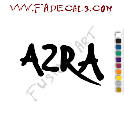 Azra Band Music Artist Logo Decal Sticker