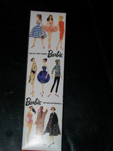 BARBIE EMPTY DISPLAY doll boxes storage reproduction BOX ONLY USED