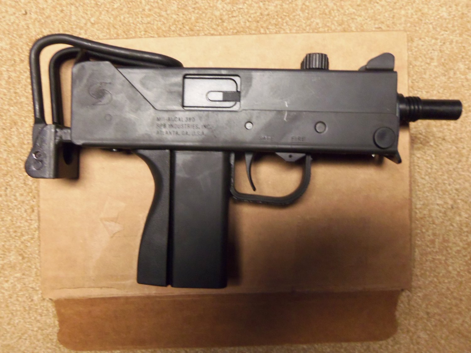 RPB industries m11-A1 semi-Full auto gas blow-back airsoft pistol