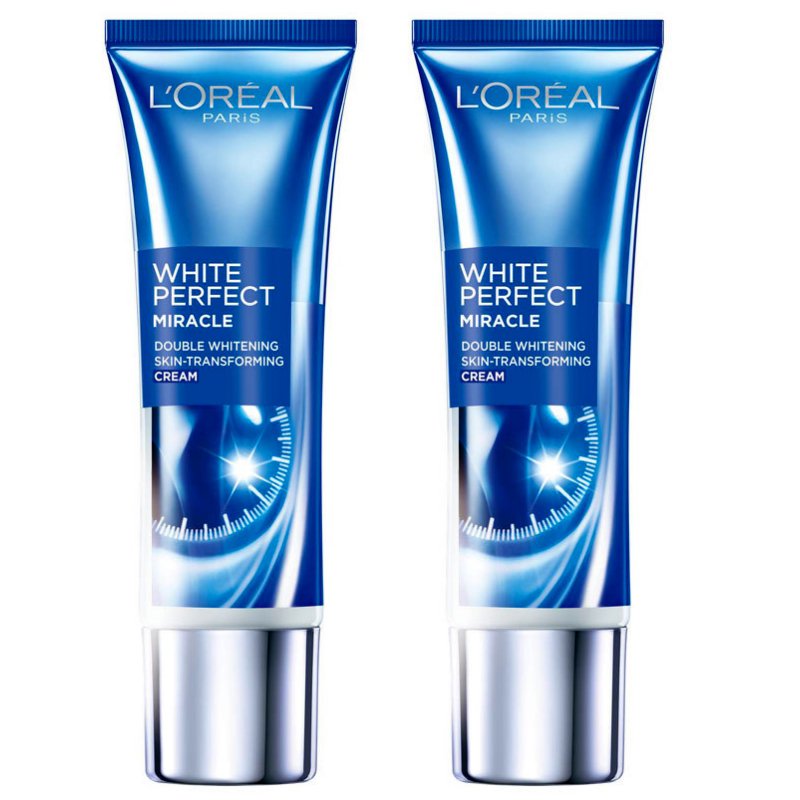 2X Loreal Paris White Perfect Miracle Double Whitening Skin ...