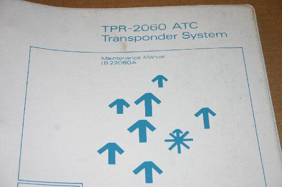 Bendix King TPR-2060 ATC Transponder XPDR system Installation Manual ...