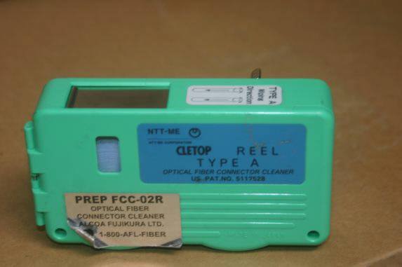 NTT-ME Cletop Type-A Blue Tape Optical Fiber Connector Cleaner 14100500/501