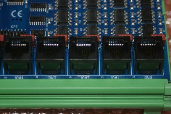 Sensoray Model 2608 Analog I/O via Ethernet System hub Com Module