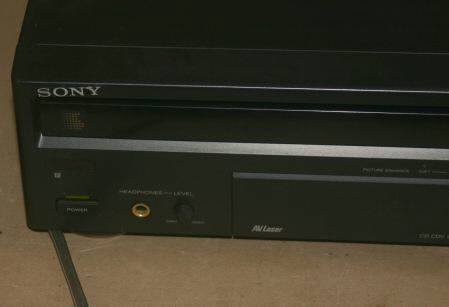 Sony MDP-455 Laser Disc Player W THX EXC Works Great Loads and plays CD ...