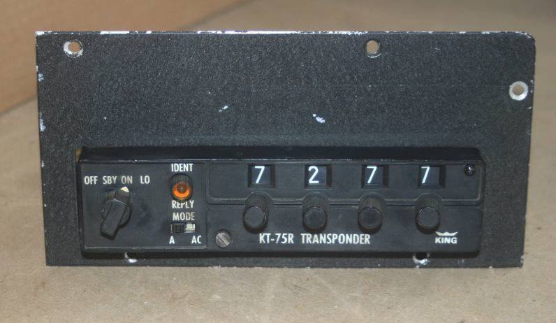 Bendix King KT-75/75R Transponder control panel controller with ...