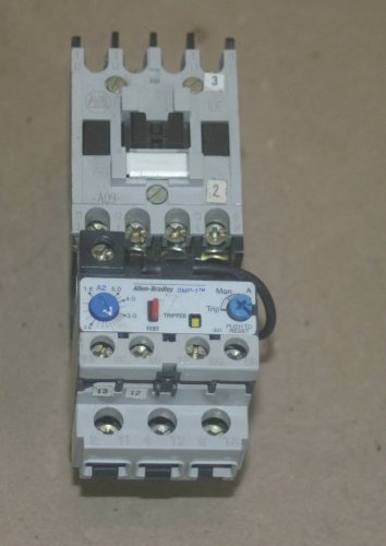 ALLEN BRADLEY 193-A4E1 SMP-1 SOLID STATE OVERLOAD RELAY 5A +100-A09ND3 CONTACTOR
