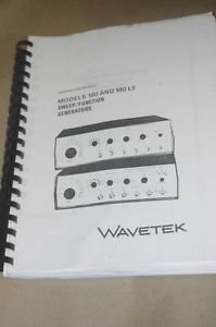 Wavetek 180/180LF Sweep Function Generator Instruction Operating Manual