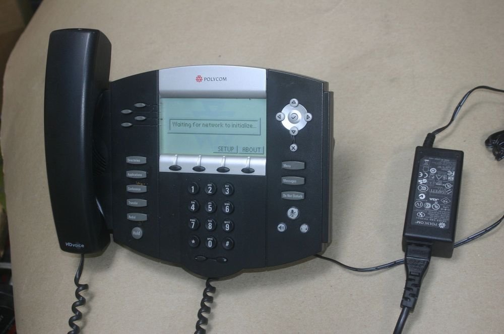 Polycom Soundpoint IP550 four-line Business Office IP Phone desktop SIP 550