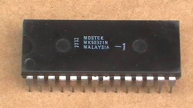 NOS RARE Mostek MK50321N Microprocessor Integrated Circuit IC MK-50321 CPU