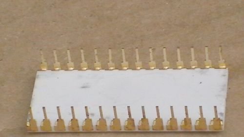 NOS RARE Mostek MK50321P-1 Microprocessor Integrated Circuit IC Gold ...
