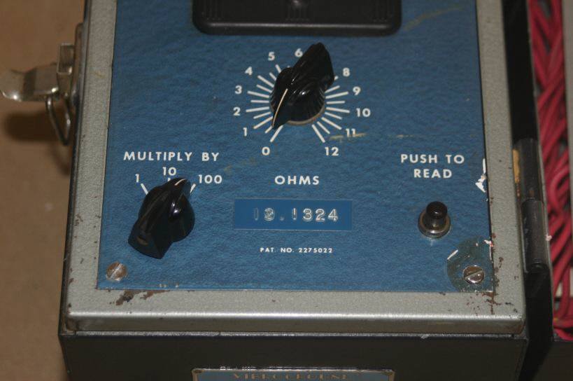 Vibroground model 293 3-Point Associated Research Hipot Ground Test