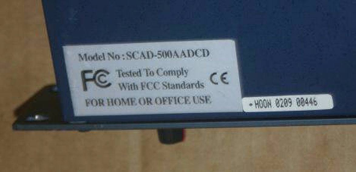 ST Audio ADC & DAC2000 SCAD-500 external Breakout Box ADC&DAC2000 STA ...