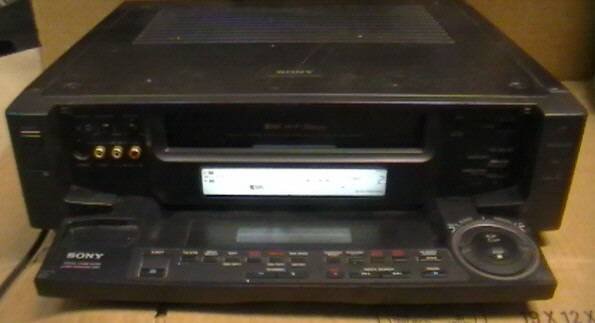 Sony SLV-R1000 Super S-VHS SVHS Player Recorder HiFi Stereo Editing VCR ...