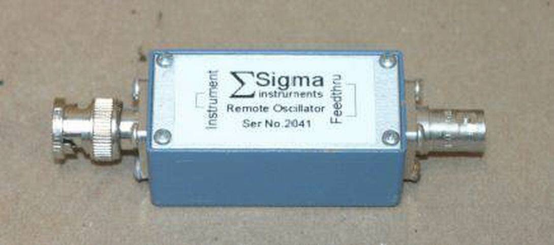 Sigma Remote Oscillator with Instrument/Feedthru ports