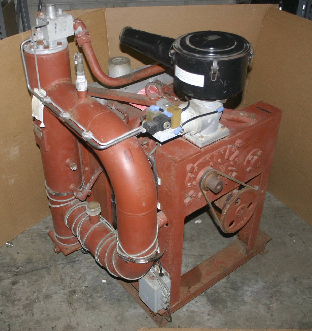 BAUER ROTORCOMP Rota 3B AIR COMPRESSOR SCREW HP Verdichter 5400RPM ...