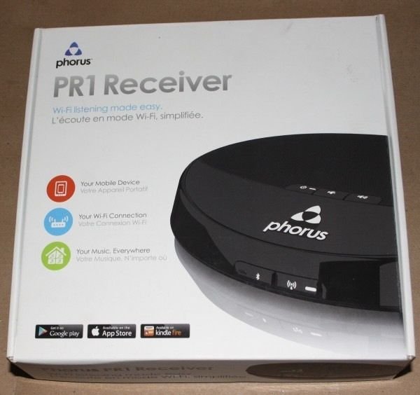 Phorus PR1 Receiver with Multi-Room Wireless Audio Streaming