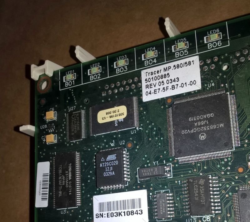 Trane Tracer MP 580/581 Controller 50100885 MP581 MP580