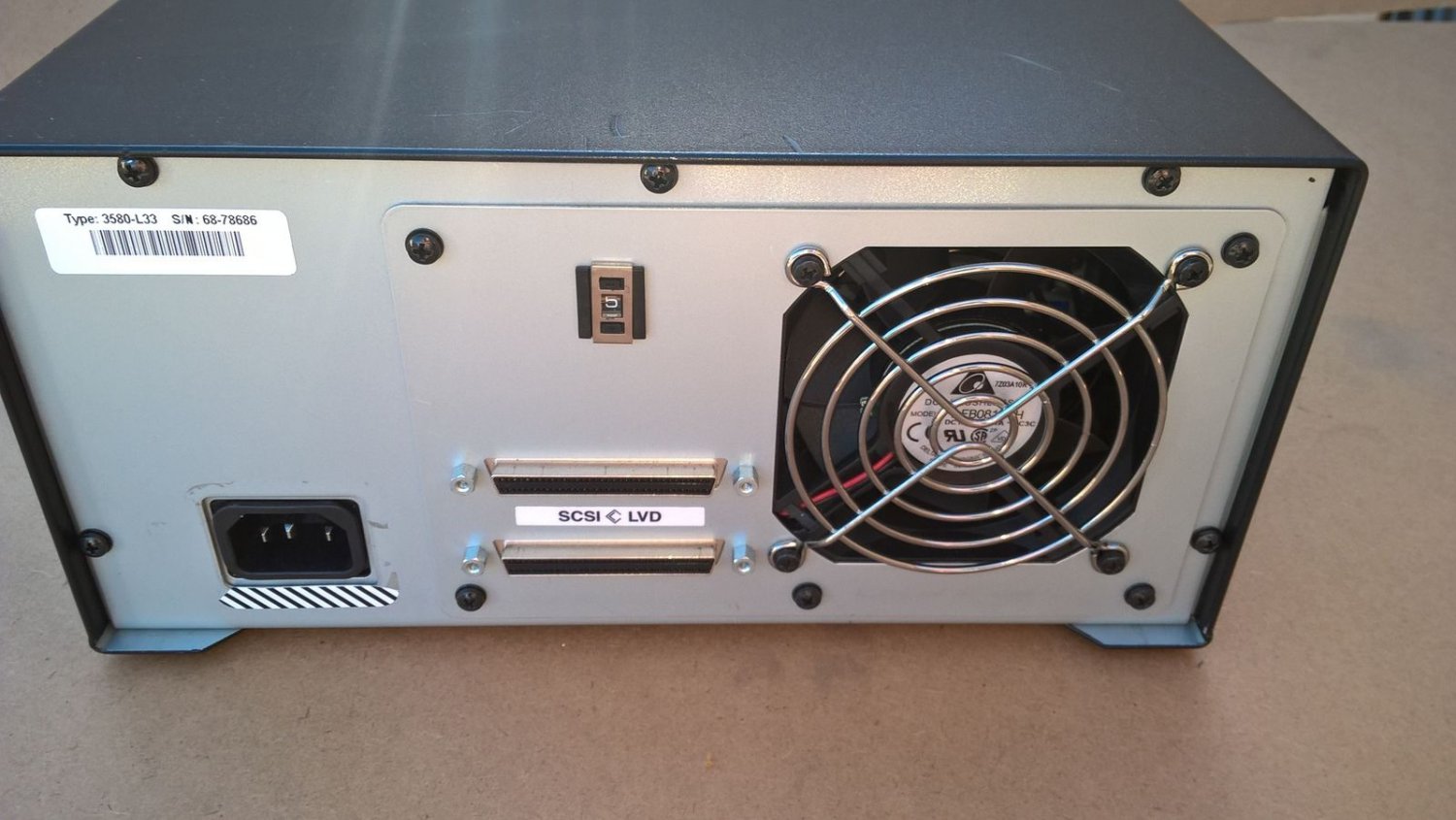 IBM Ultrium LTO-3 SCSI LVD External Mass Storage 23R5922 3580 L33/L3H ...