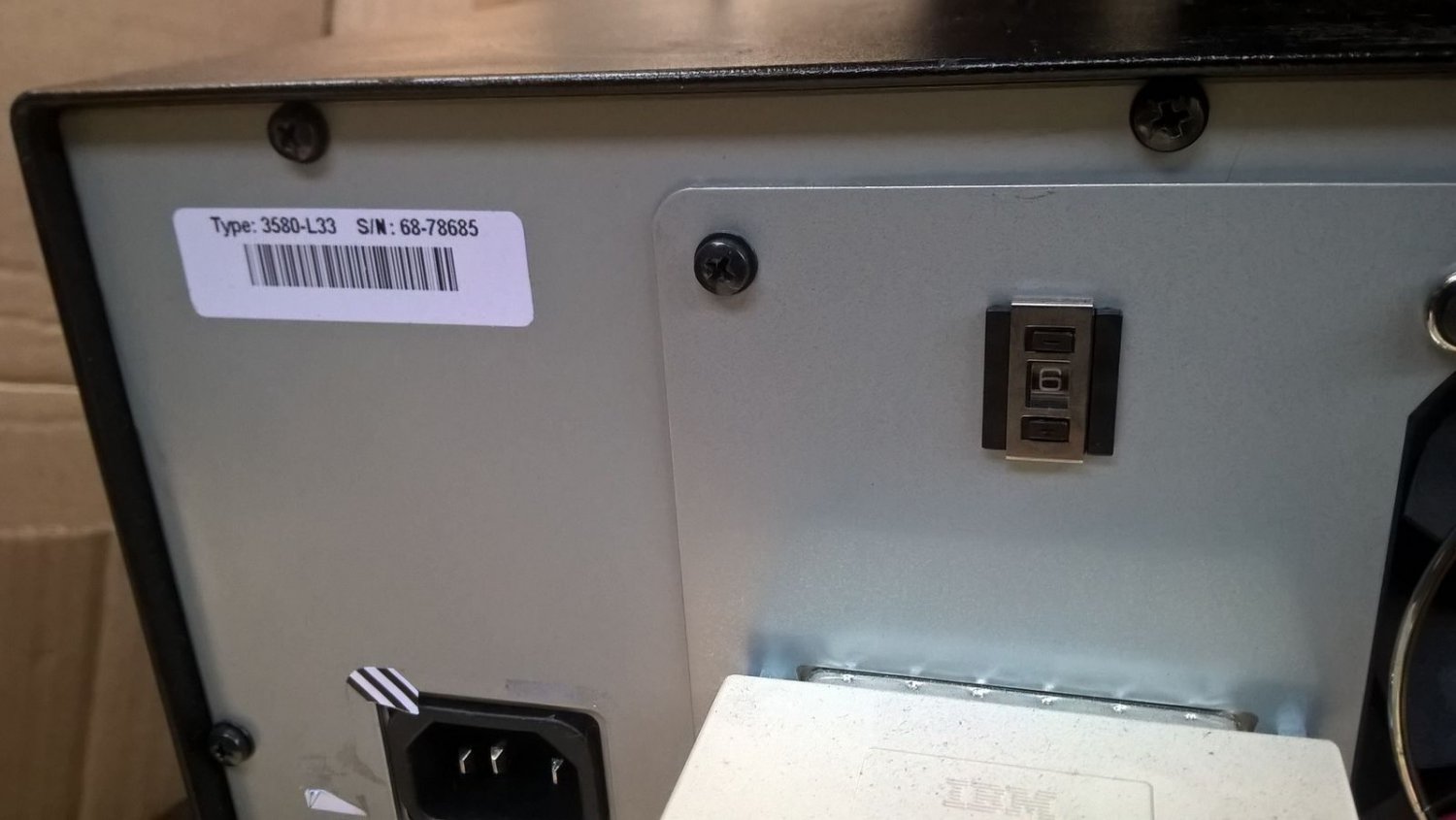 IBM Ultrium LTO-3 SCSI LVD External Mass Storage 23R5922 3580 L33/L3H ...